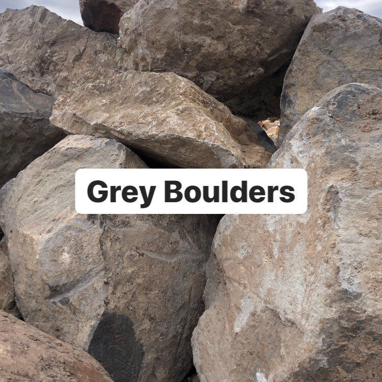 Grey Boulders - Witt Excavating